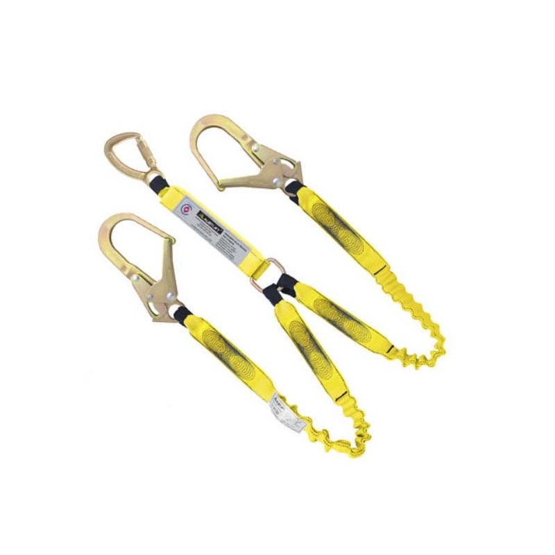 AUSTLIFT Lanyard Double Elasticated Triple Action/Scaffold Hook ...
