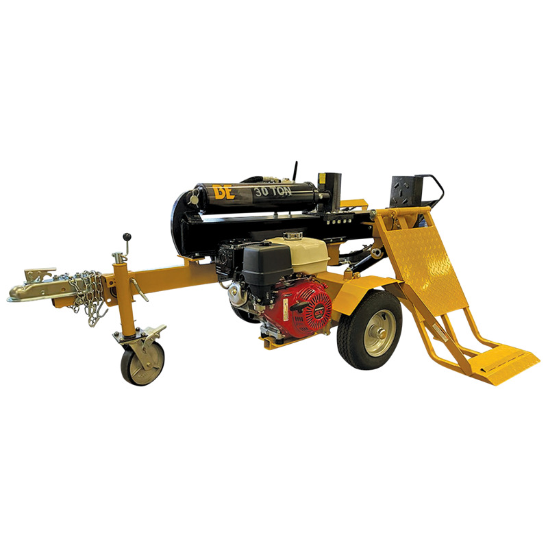 BE 30T Single Action Horizontal Petrol Log Splitter Powered By Honda ...
